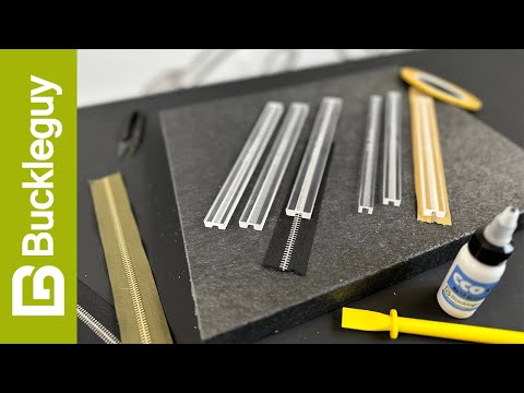 BG Zipper Glue Spacer, Multiple Sizes - Buckleguy.com