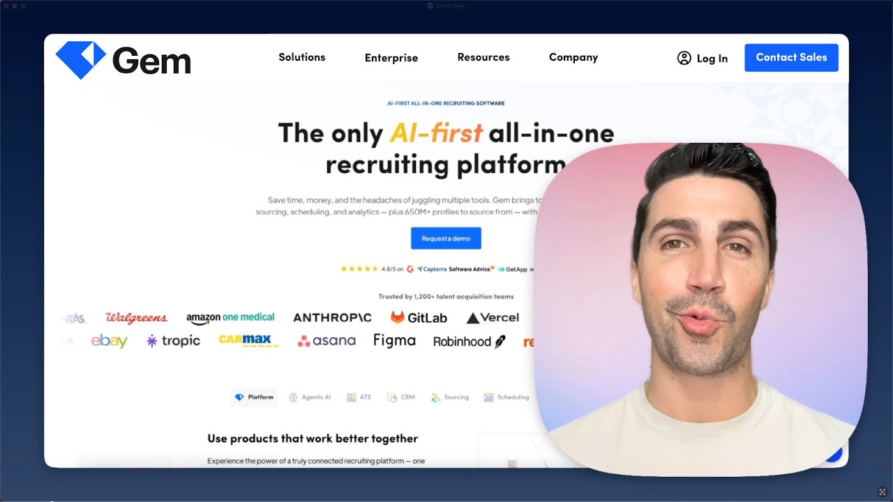 Gem Review & Demo - Gem Recruiting Software