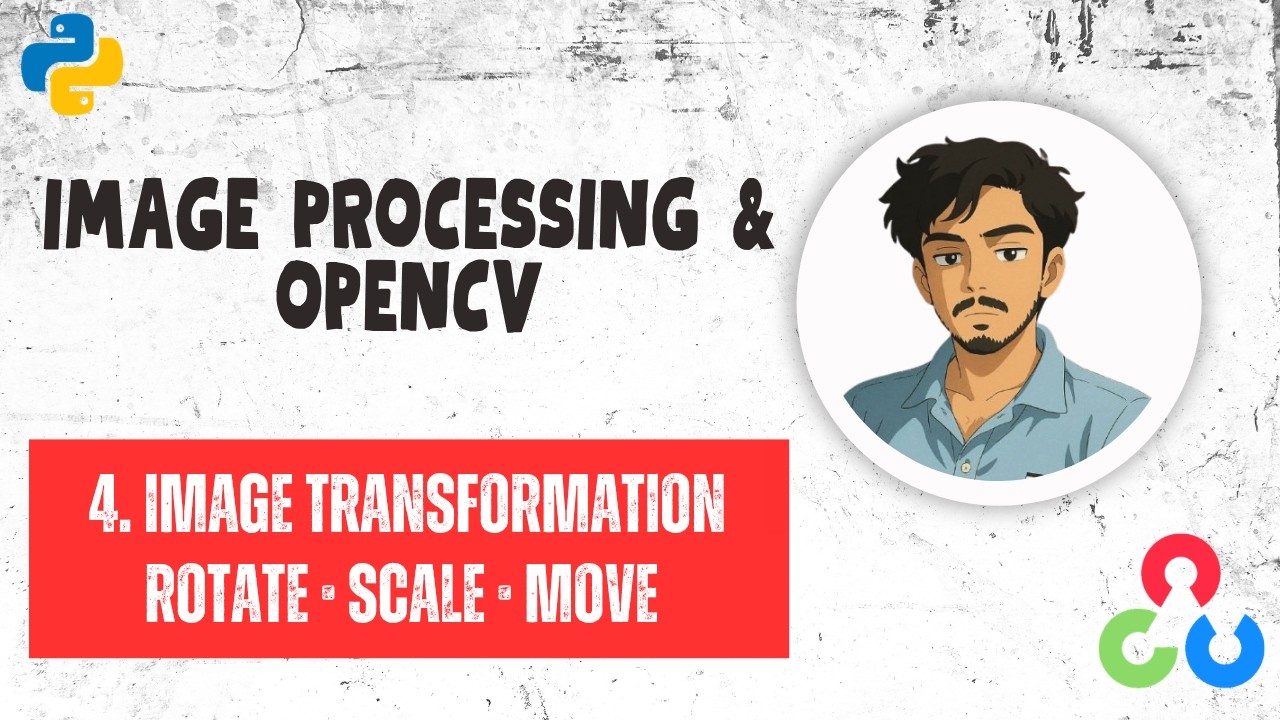 OpenCV Python Image Transformations Tutorial | Rotation, Scaling, Translation + Project