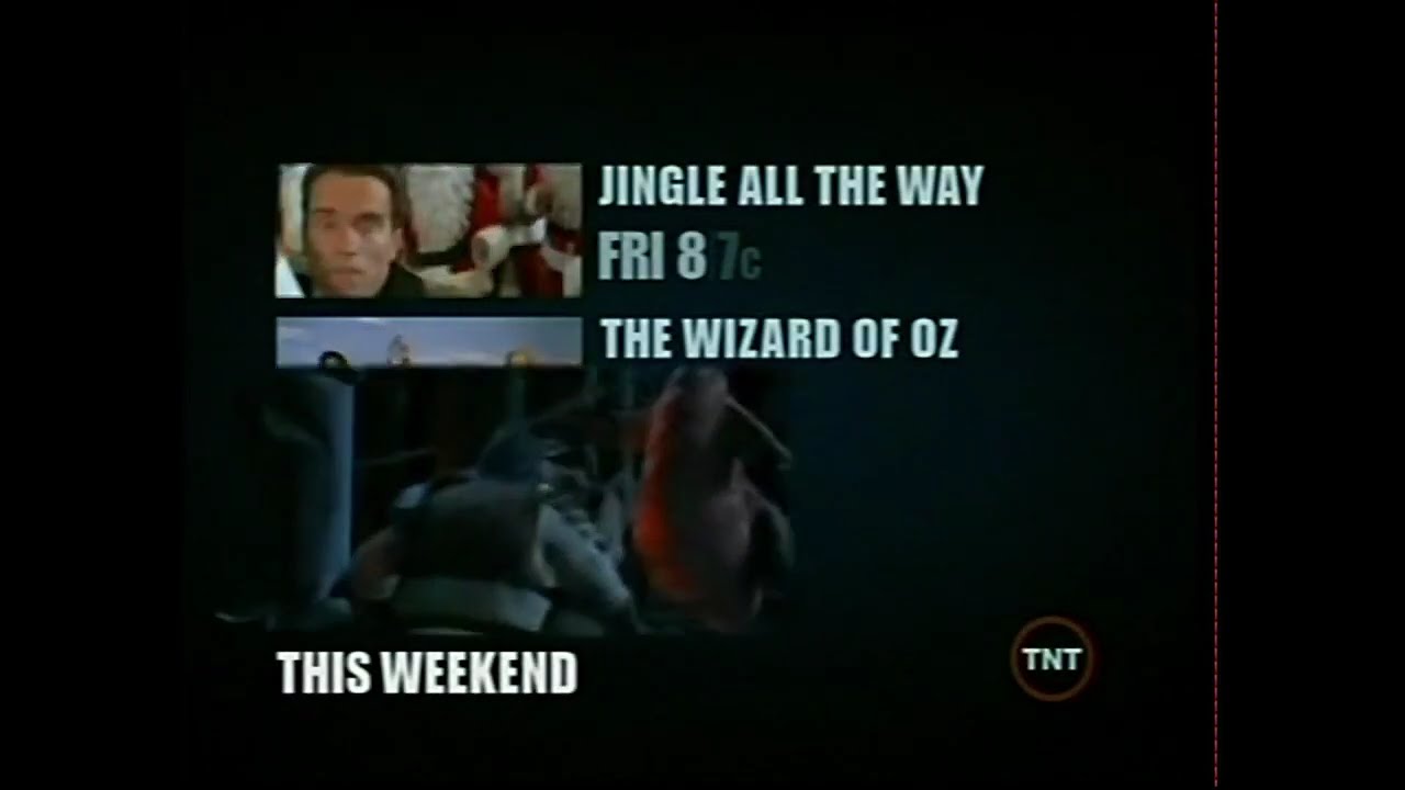 TNT - Jingle All the Way / The Wizard of Oz / Shrek Movie Promo 2007