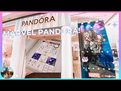 Marvel Pandora Charm Collection Review Store Tour Ironman Thor Captain America Infinity Gauntlet ✨