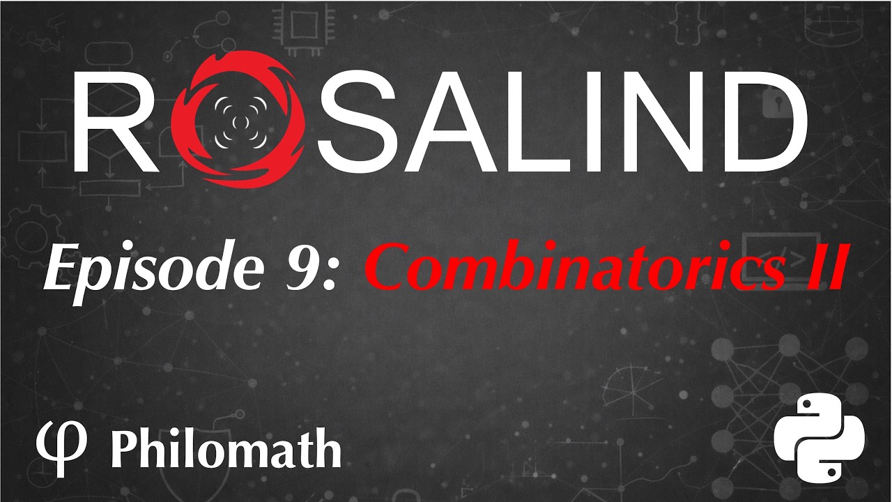 Rosalind Problem Solving in Python: Episode 9 - Combinatorics II, Sorting & Rearrangements