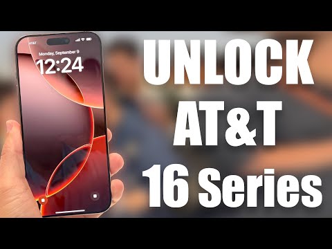 Unlock AT&T iPhone 16 Pro Max, 16 Pro, 16 Plus & 16 by IMEI Permanently for ANY Carrier
