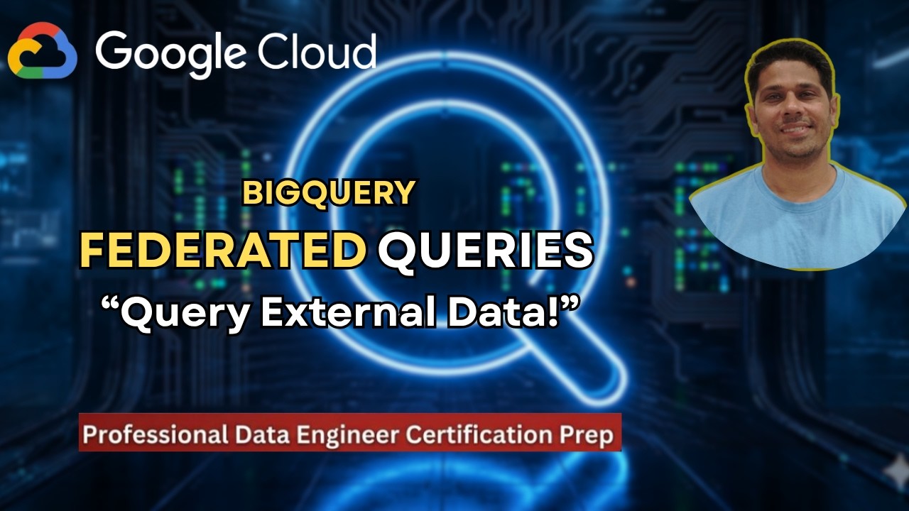 BigQuery: Query External Data WITHOUT Loading It | Data Engineer (PDE) Prep | Federated Queries
