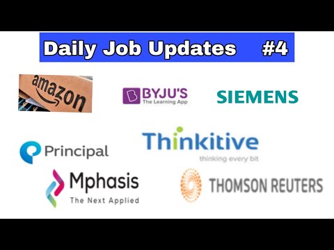 Daily Job Updates || Fresher Jobs || #4 || 8LPA || Tech & Edu
