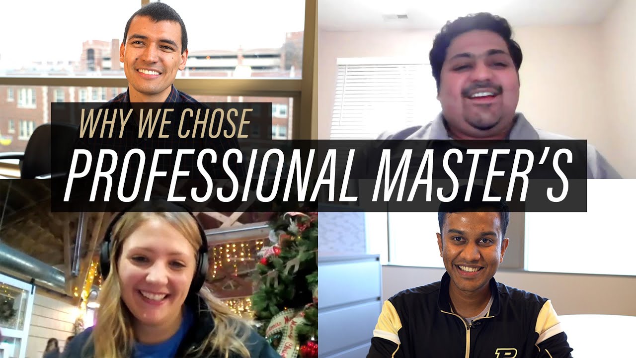 Why I Chose Professional Master's in Mechanical Engineering