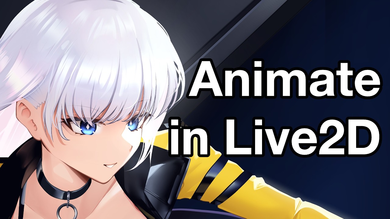 Animate Your Art with Live2D! | Easy Animation Tutorial for Stream Starting/Ending Screens