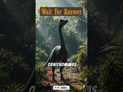 What dinosaur name means "fast thief"? #shorts #facts #animalfacts #shortvideo #wildlife #trending