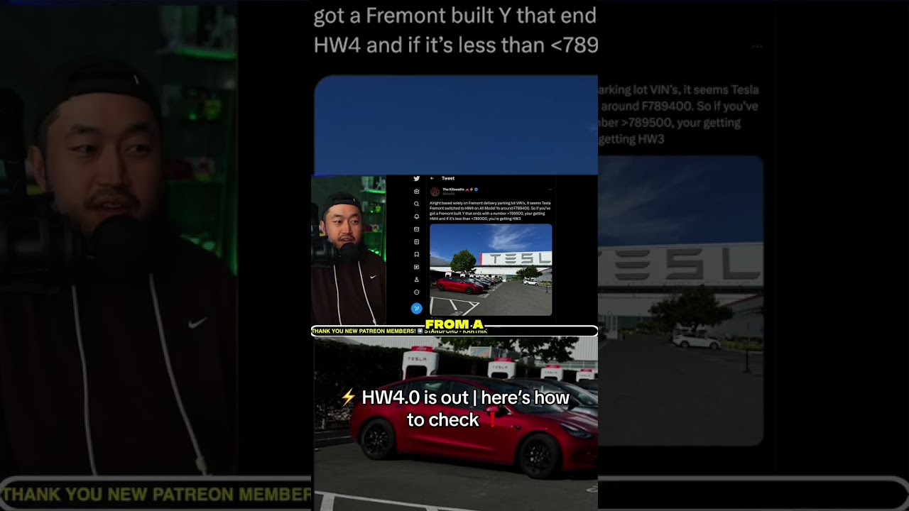 ⚡️ HW4.0 is out | here’s how to check ❗️ Kilowatts