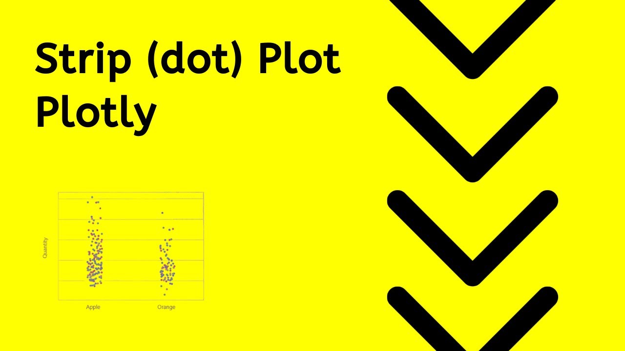 How to build a Strip Plot -- Python Plotly