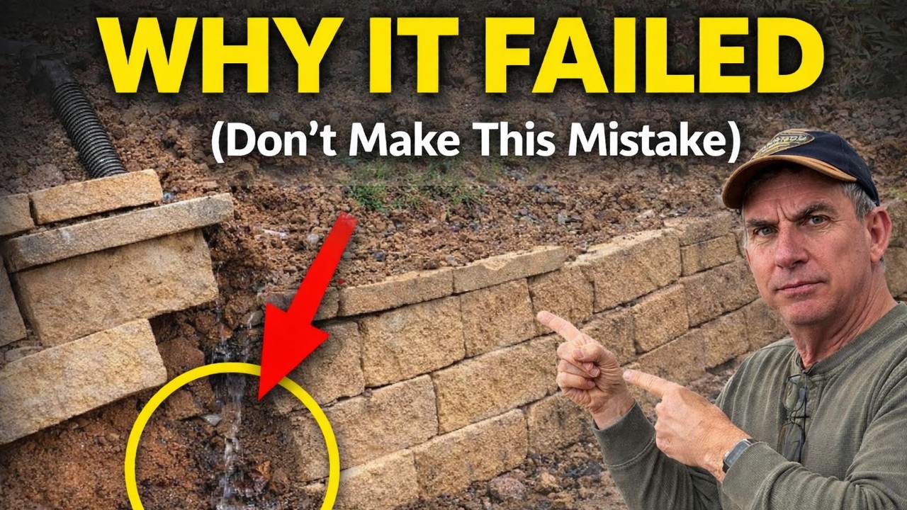 This Retaining Wall FAILED… Here’s Exactly Why