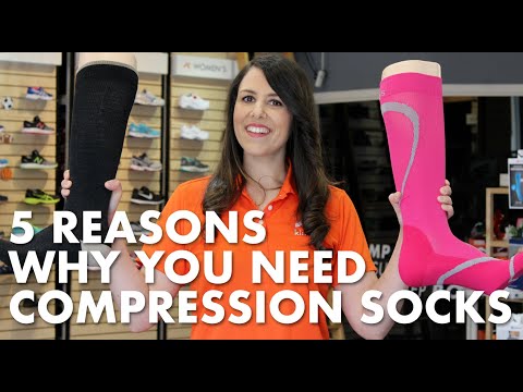 5 Reasons Why You Need Compression Socks | Kintec: Footwear + Orthotics