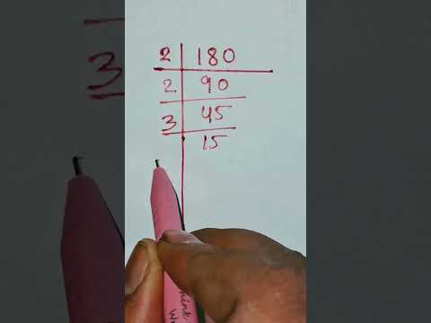 prime factors of 180