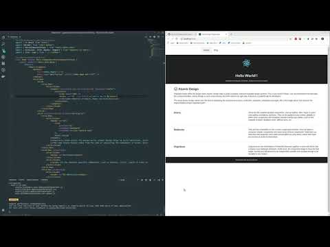 React boilerplate example