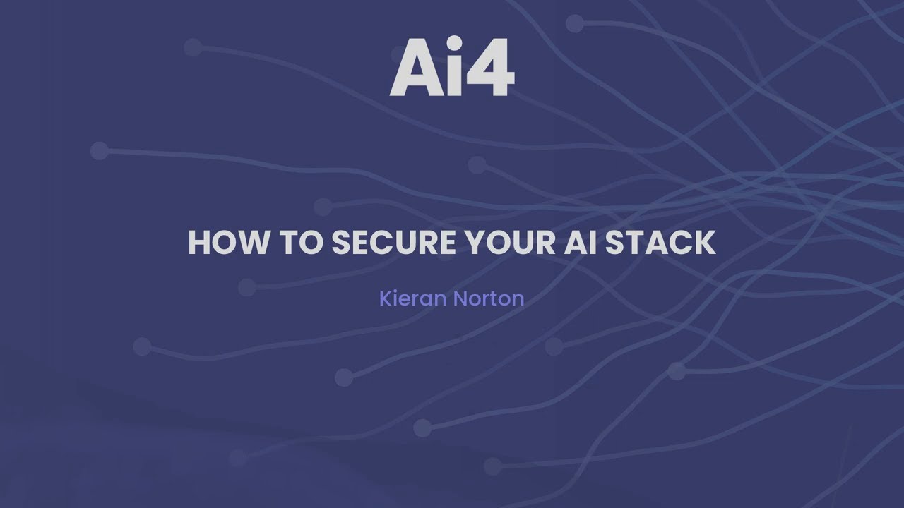 How to secure your AI stack | Live from Ai4 2025