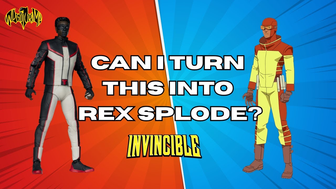 Let's make a custom Rex Splode from Invincible!