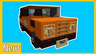 Minecraft: How To Build A Car Tutorial (#201) - Minecraft Builders