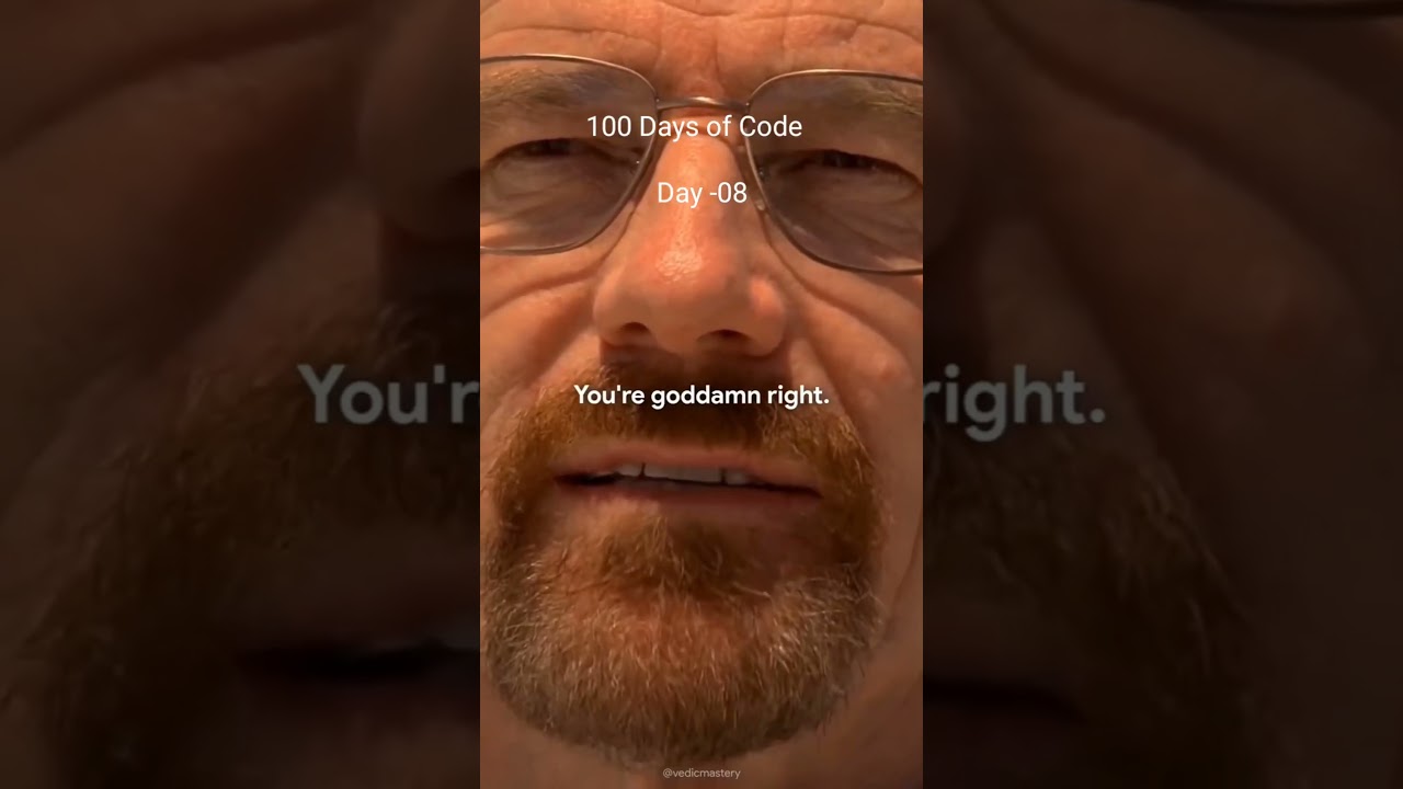 100 Days Code || Day - 08 #100daysofcode #motivation #codingcommunity #codingjourney
