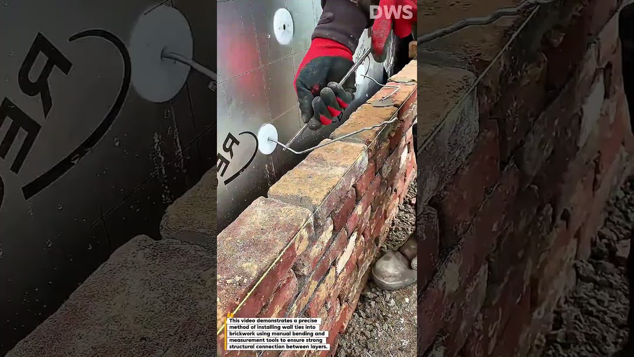 Precision Brick Tie Installation That Locks Walls Solid