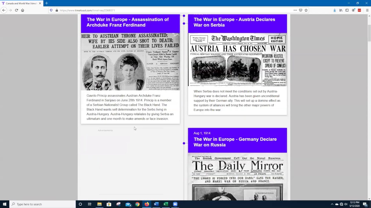 TimeToast Timeline Tutorial
