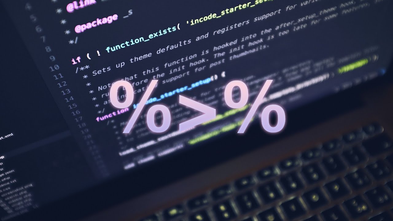 Tidy Your Code in R With This Simple Command (Pipe Operator)