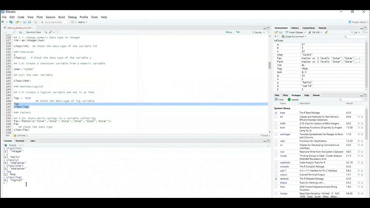 R Programming-Basic Data Types