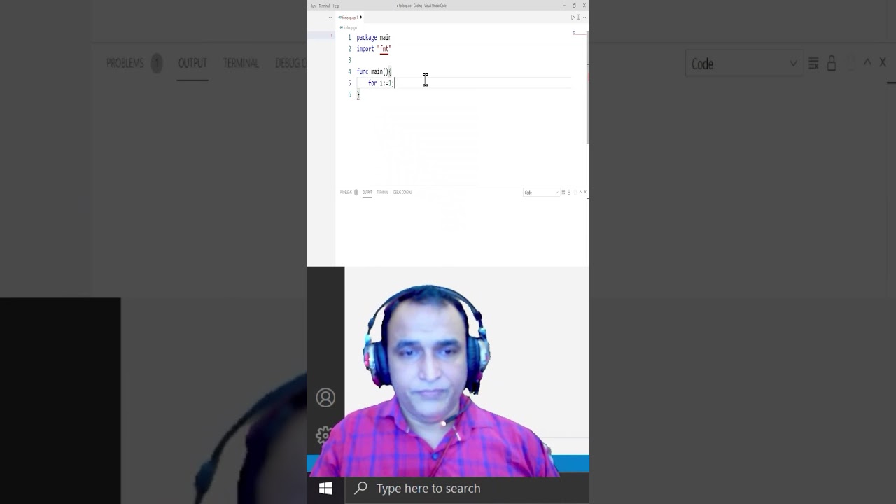 GoLang - How to use for loop - Part 1 | Dr. Vipin Classess #golang #golanguage