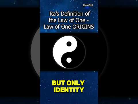 Ra's Definition of the Law of One - Law of One ORIGINS (Ra Material SbSB) #lawofone #aliens