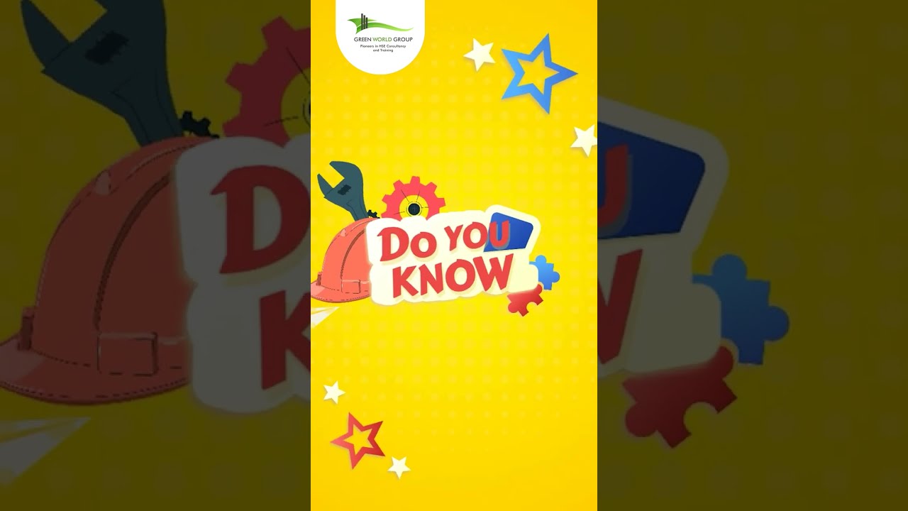 Do You Know? | NEBOSH International Diploma | Green World Group #doyouknow #nebosh #diploma