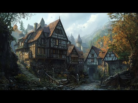 Relaxing Medieval Music | Medieval Celtic Music - Daily Life As A Villager - 3 HOUR