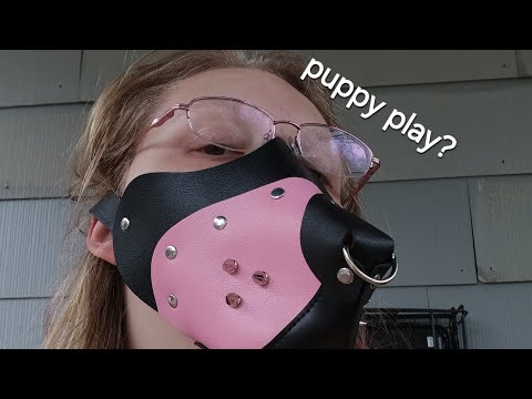 OMG!! I JUST GOT MY PET/PUPPY PLAY MASK🐶💖❔