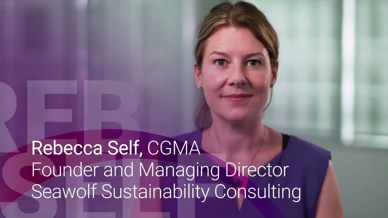 How CGMA changed my career - Rebecca Self, Founder and Managing Director, Seawolf Consulting