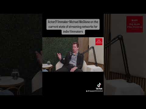 Actor/Filmmaker Michael McGlone on the current state of streaming networks for indie filmmakers