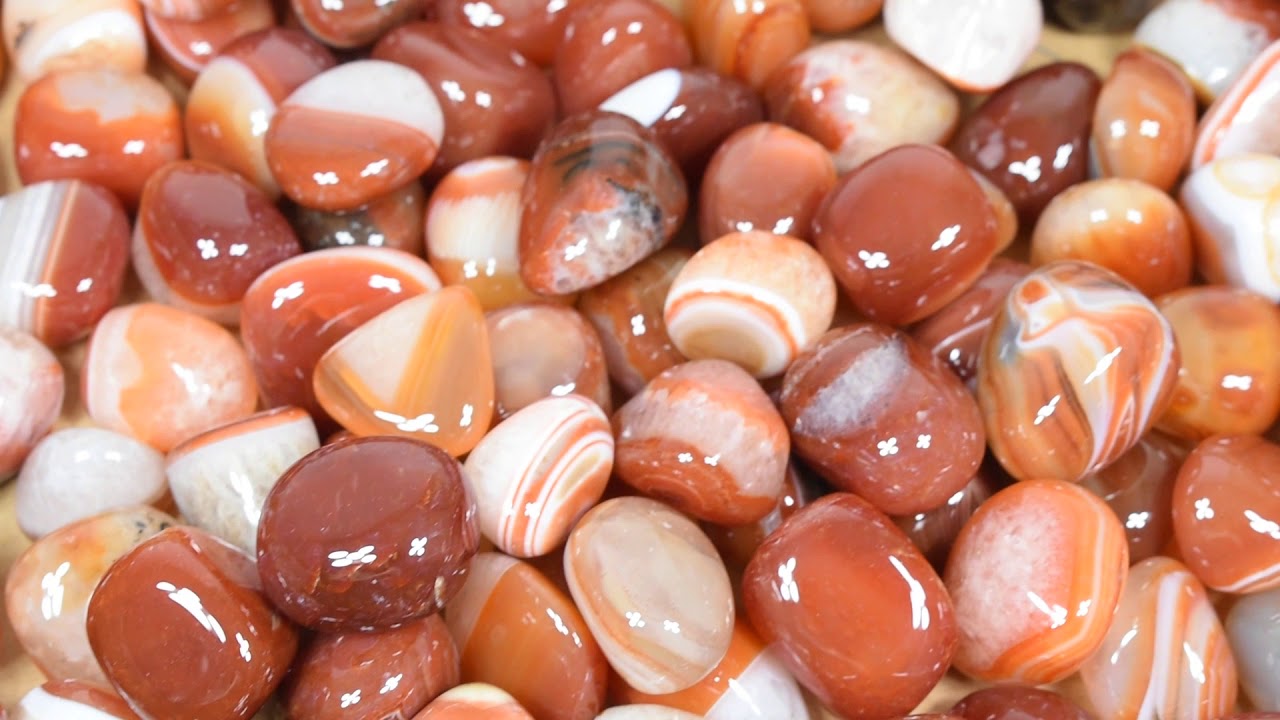Creativity with Carnelian Tumbled Stones