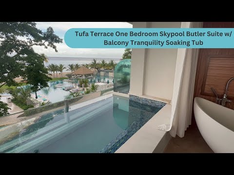 Sandals Dunn's River ~ Tufa Skypool Butler Suite Room Tour ~ Room 3301