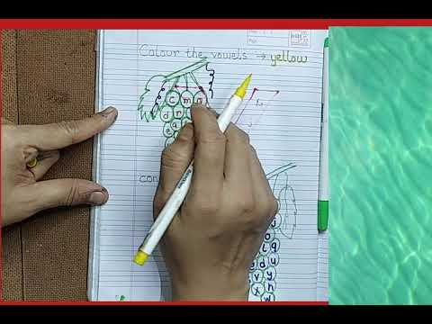 Worksheets on VOWELS & CONSONANTS | English