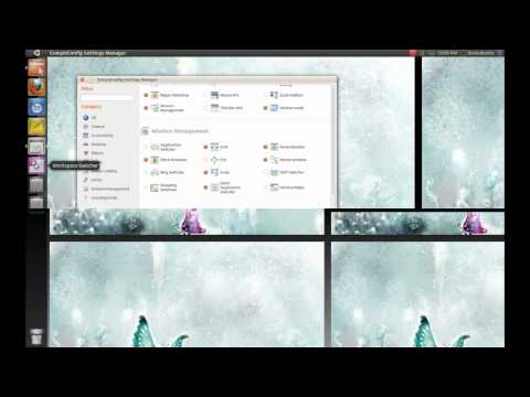 Natty Narwhal -The Dash, Search Entry, Compiz "aero snap" grid plugin, Places Group View
