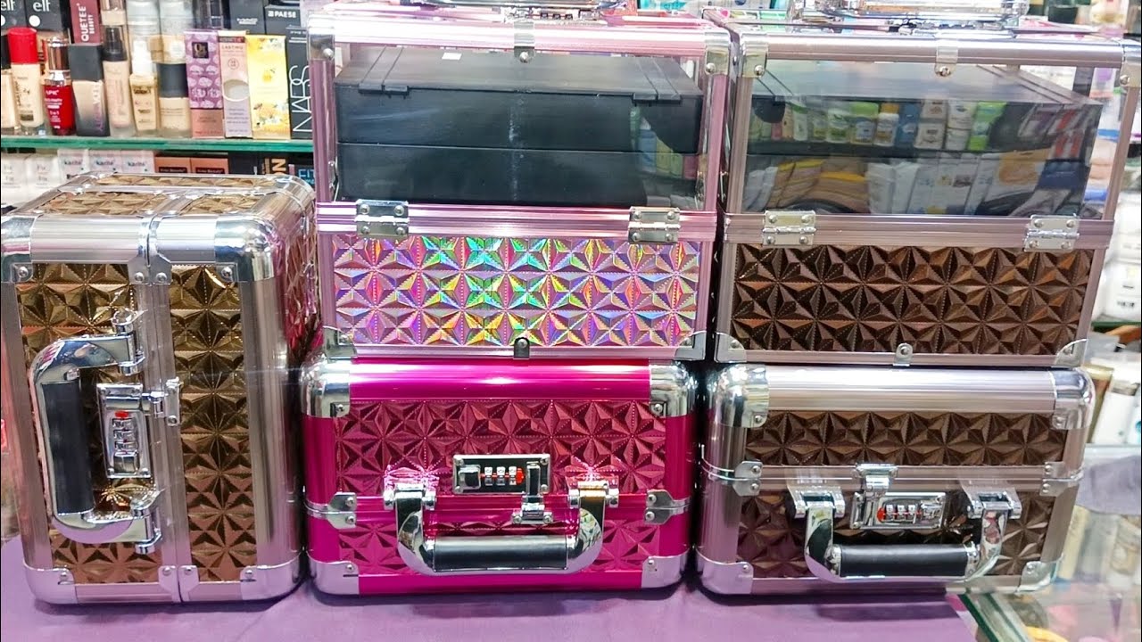 Fancy Bridal Makeup Box | Vanity Box for makeup and jewellery | Cosmetics box 🎁 | Makeup organizer❤️
