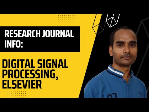 Research Journal Info: Digital Signal Processing, Elsevier