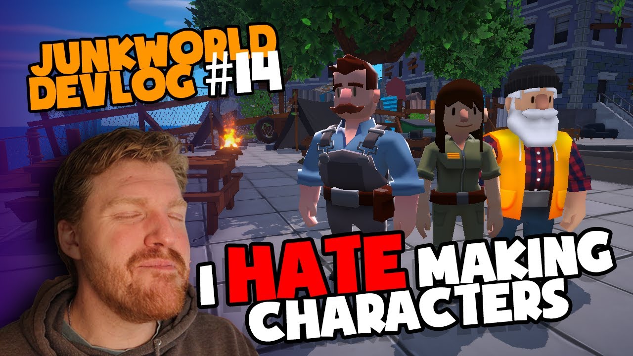 JunkWorld Devlog #14 - Making NPC's as a Solo Dev