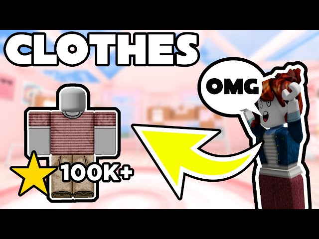 How to make clothes in Roblox