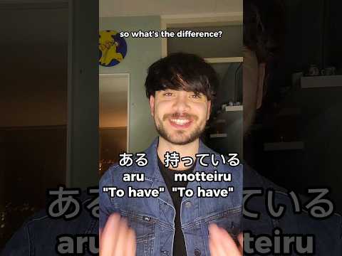 Two ways of saying "to have" in Japanese, ある (aru) vs 持っている (motteiru)
