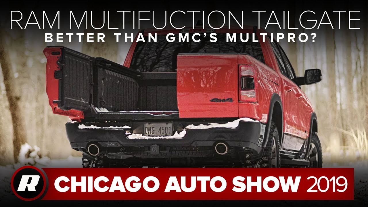2019 Ram 1500 Multifunction tailgate is like French doors for your truck | Chicago 2019