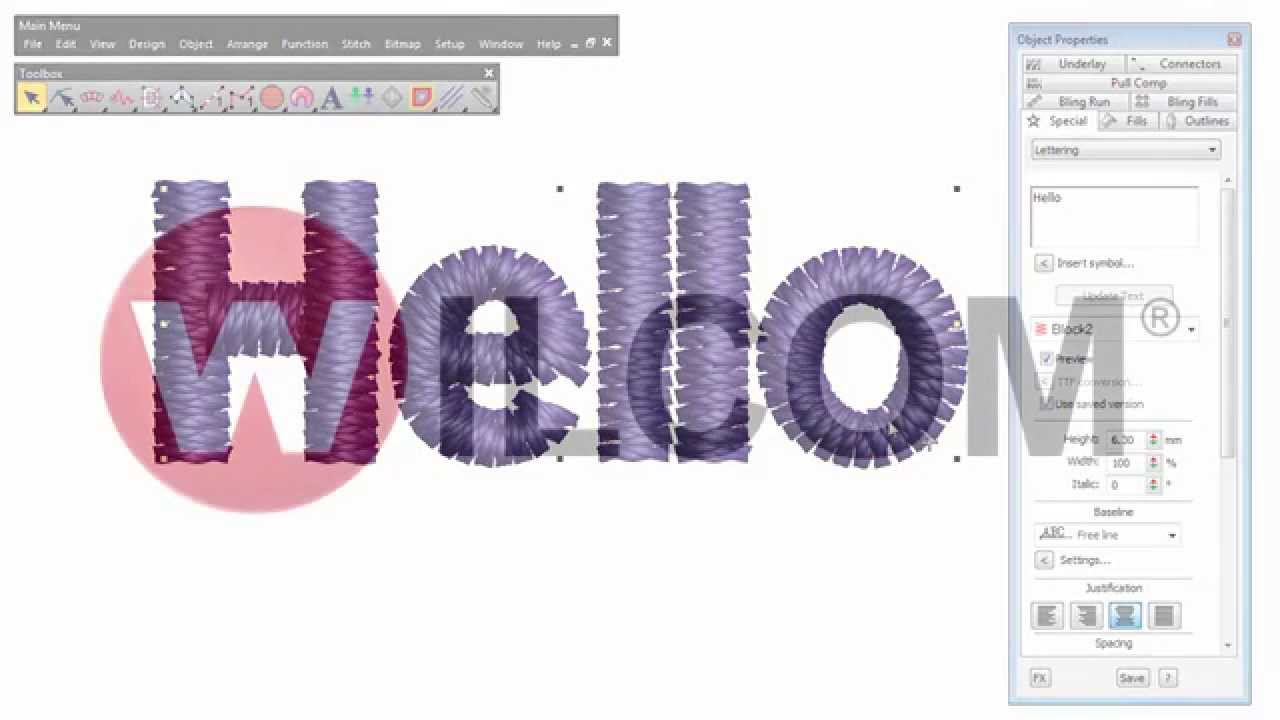 User refined letters