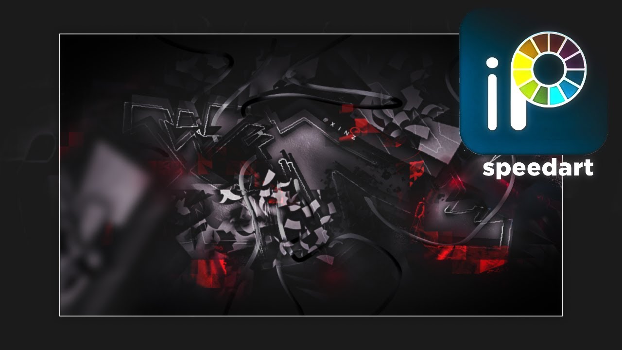 #Speedart sample wallpaper on Mobile Ibis Paint X