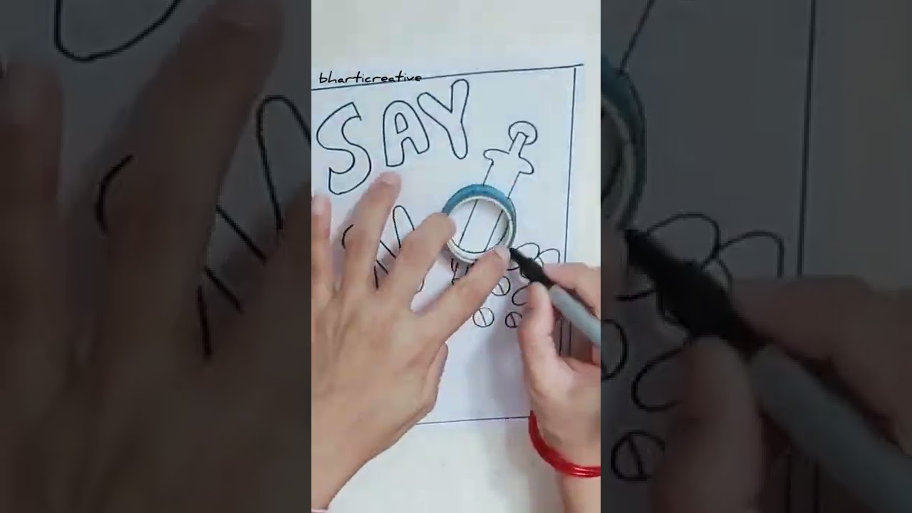 anti  drug day  Poster #shorts