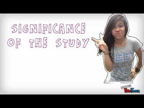 Significance of the study