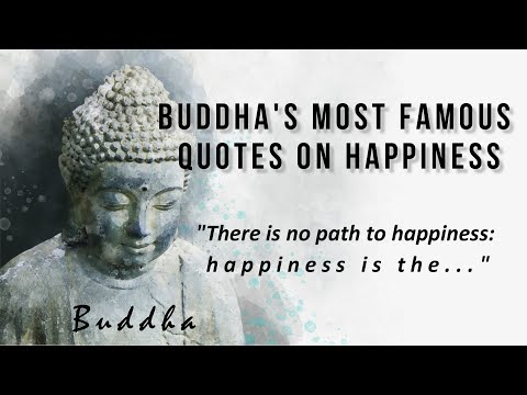 Buddha Most Famous Quotes On Happiness | Part 2 Buddha Series