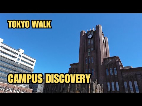 Exploring the University of Tokyo: Japan's Must-Visit Campus! [TOKYO WALK]