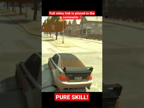 GTA 4 Pure Drift Skill!